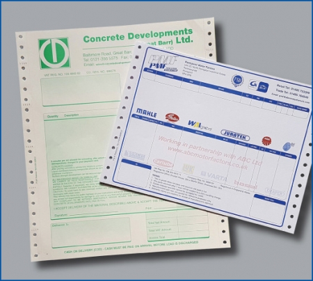 Continuous Stationery Printing - R & K Robinson Print Management